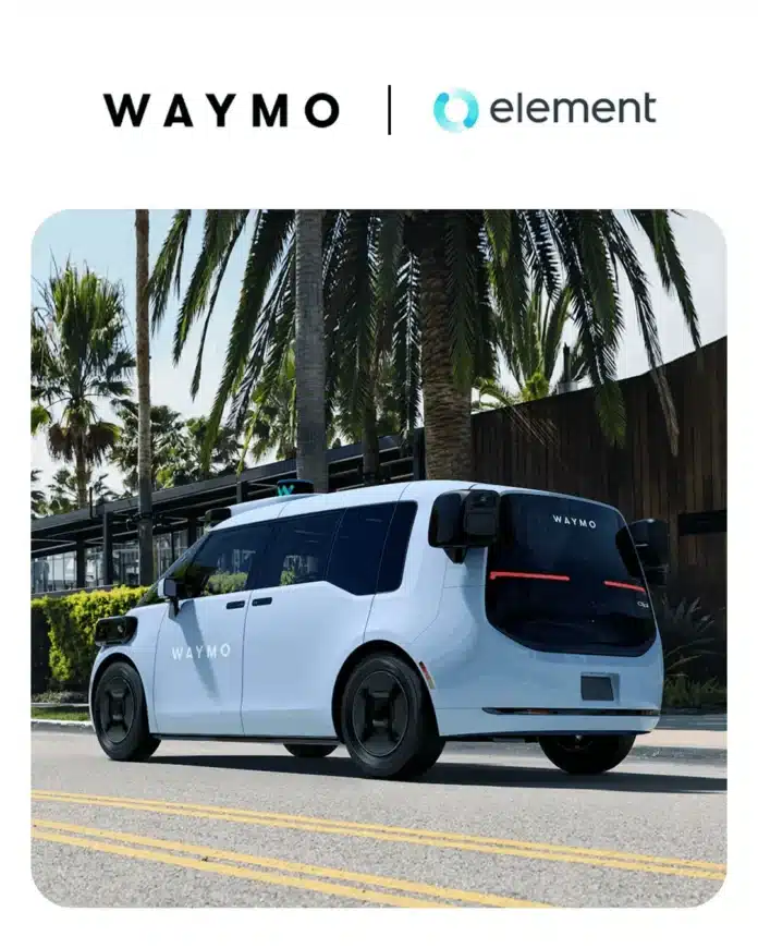 Element and Waymo Partner on Autonomous Fleet and Charging Orchestration